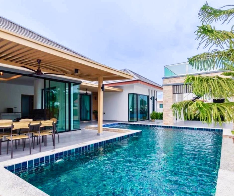 Off-Plan Pool Villas in Hin Lek Fai, Hua Hin – 3 Bedroom, 4 Bathroom Homes with Mountain Views ...